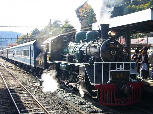 A Tour along the Oigawa Railway Lines! Taking a Steam Locomotive Train ...