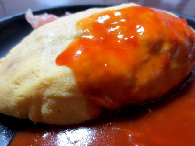 The first Omu-rice in Japan! “Hokkyokusei Shinsaibashi main branch ...