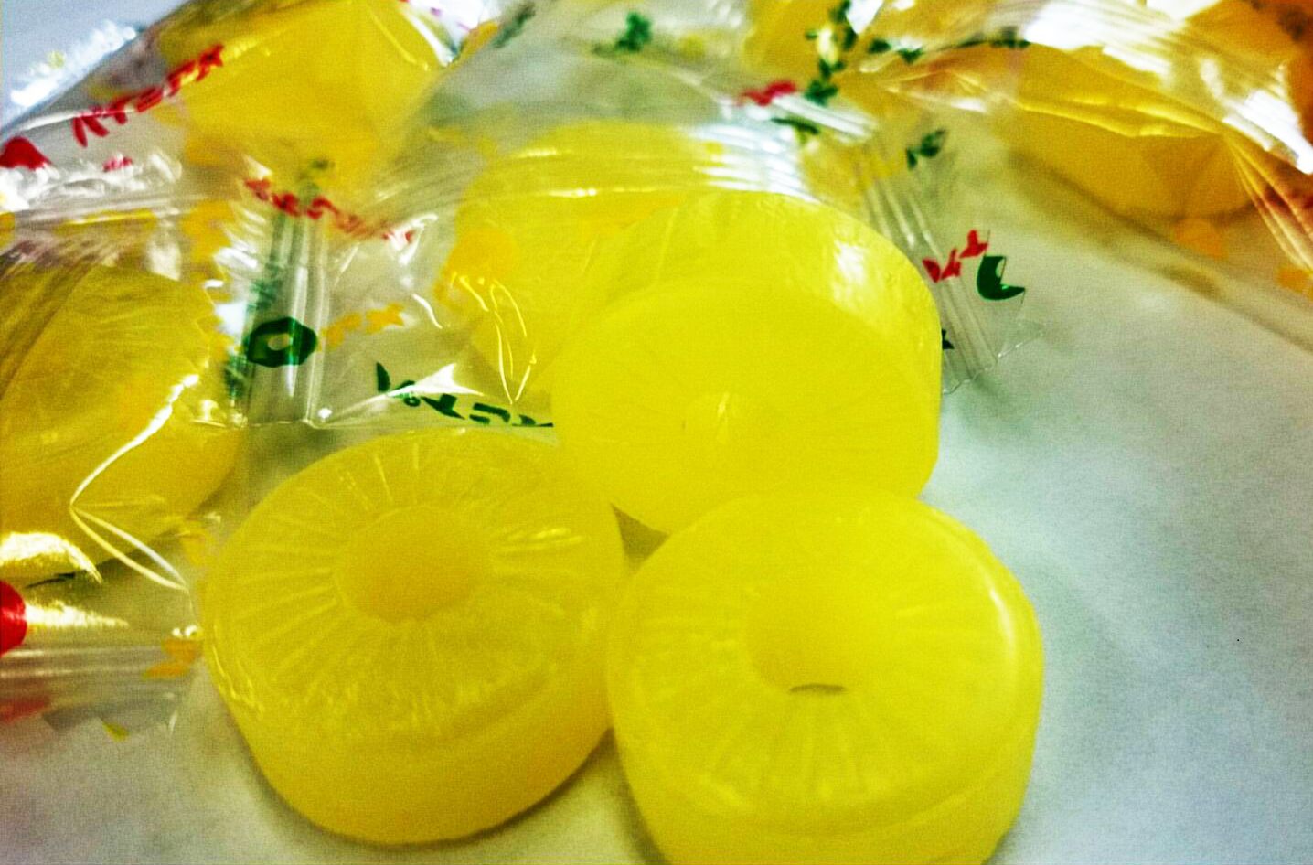 The famous pineapple candy as “ Pineapple Baumkuchen”. Limited to Osaka ...