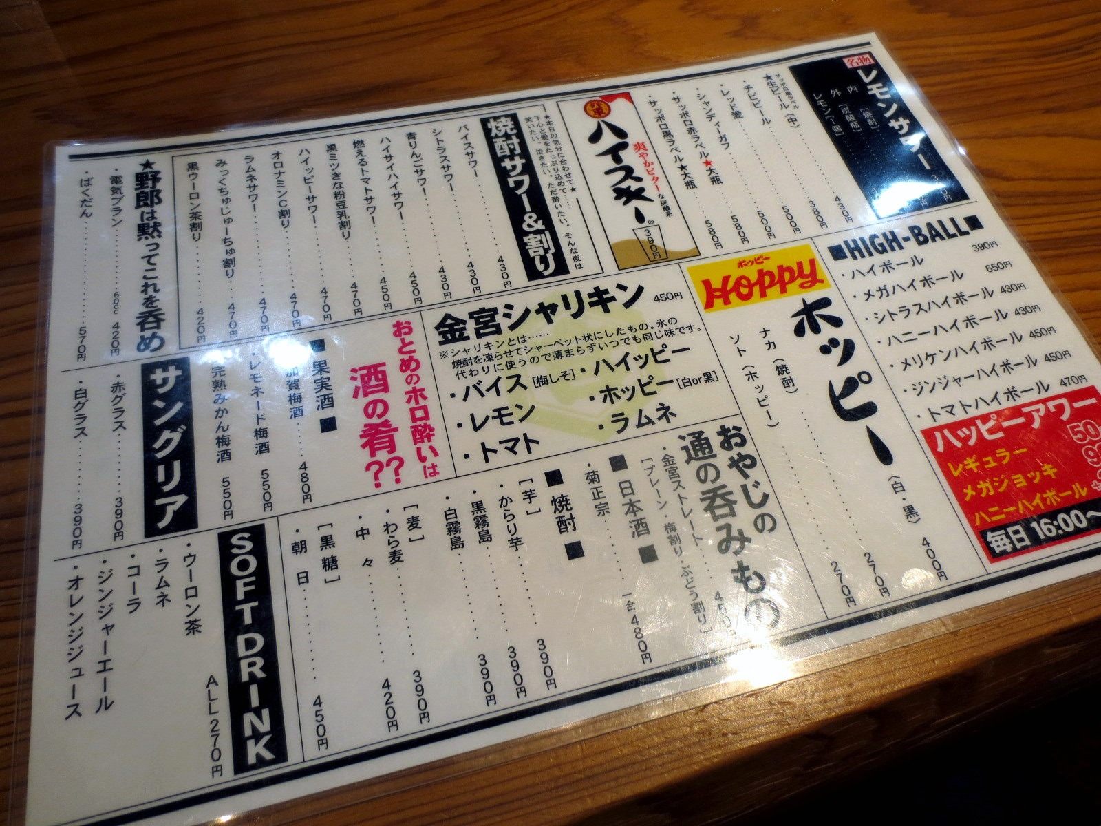 Osaka – Happy Hour Every Day! Popular Izakaya “Motsuyaki Erubisu ...