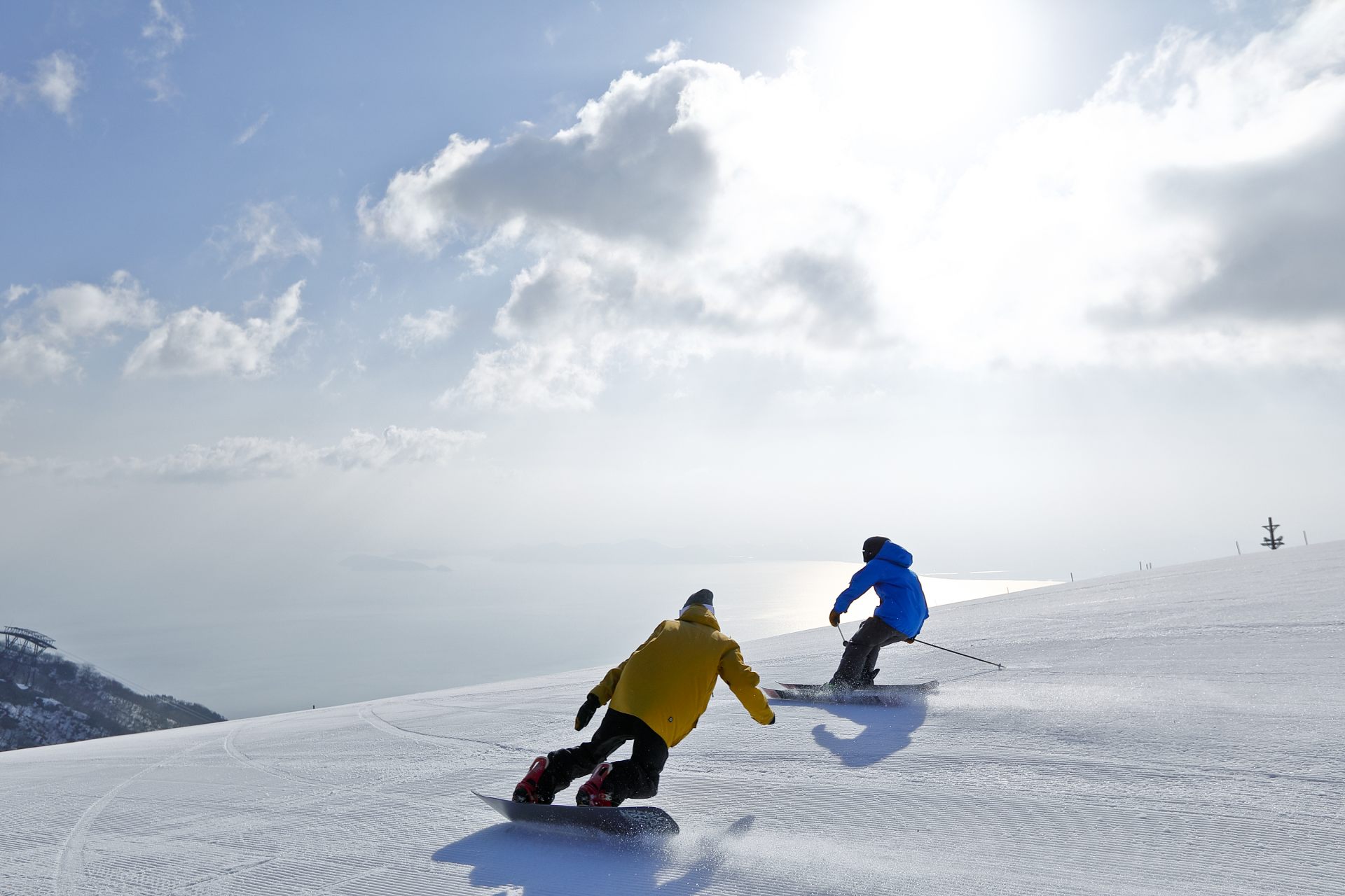All the Thrills of Winter Sports and Jaw-Dropping Views over Lake Biwa ...