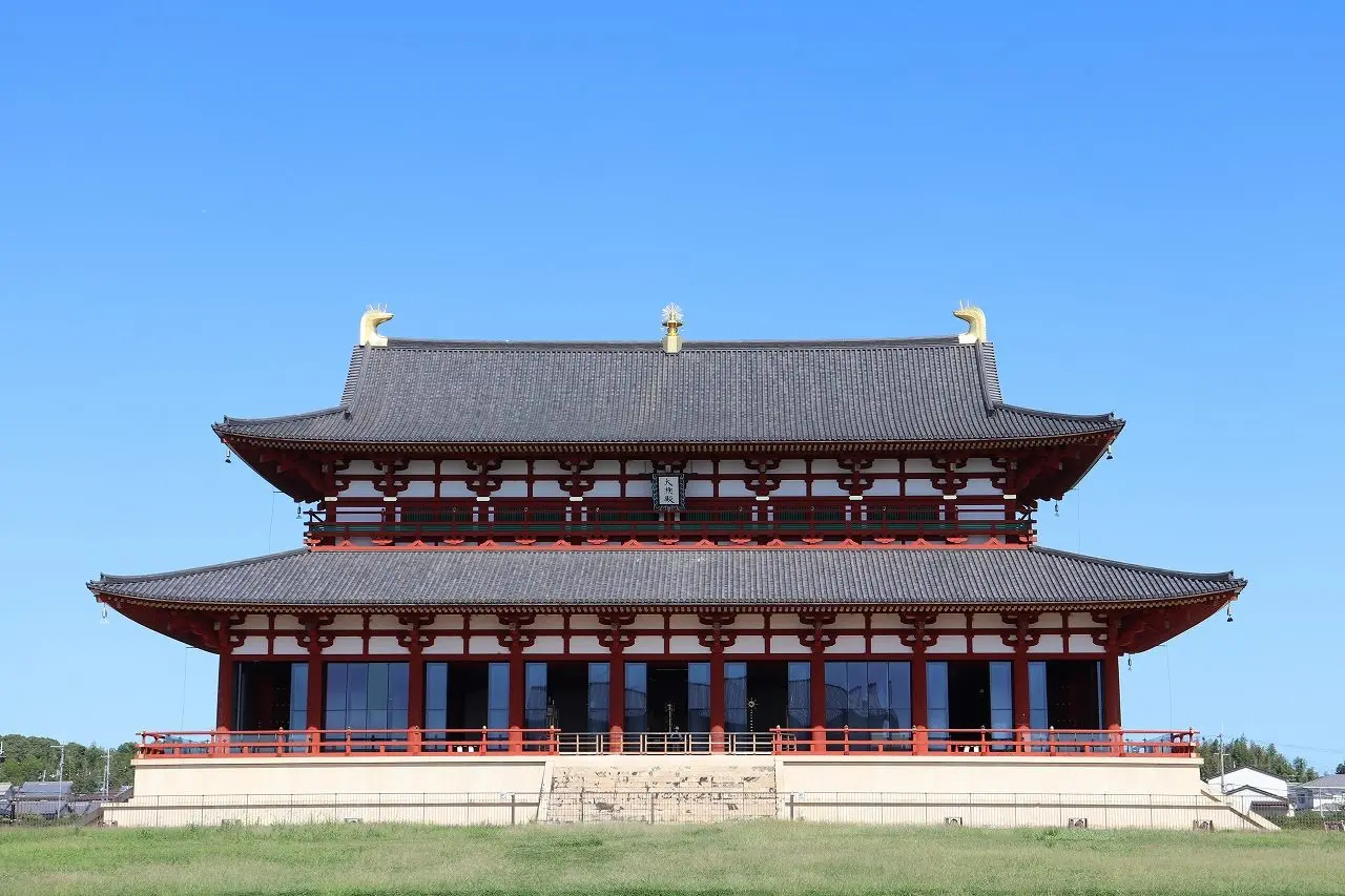 Nara Palace Site Historical Park at the Special Historic Site Heijokyu ...